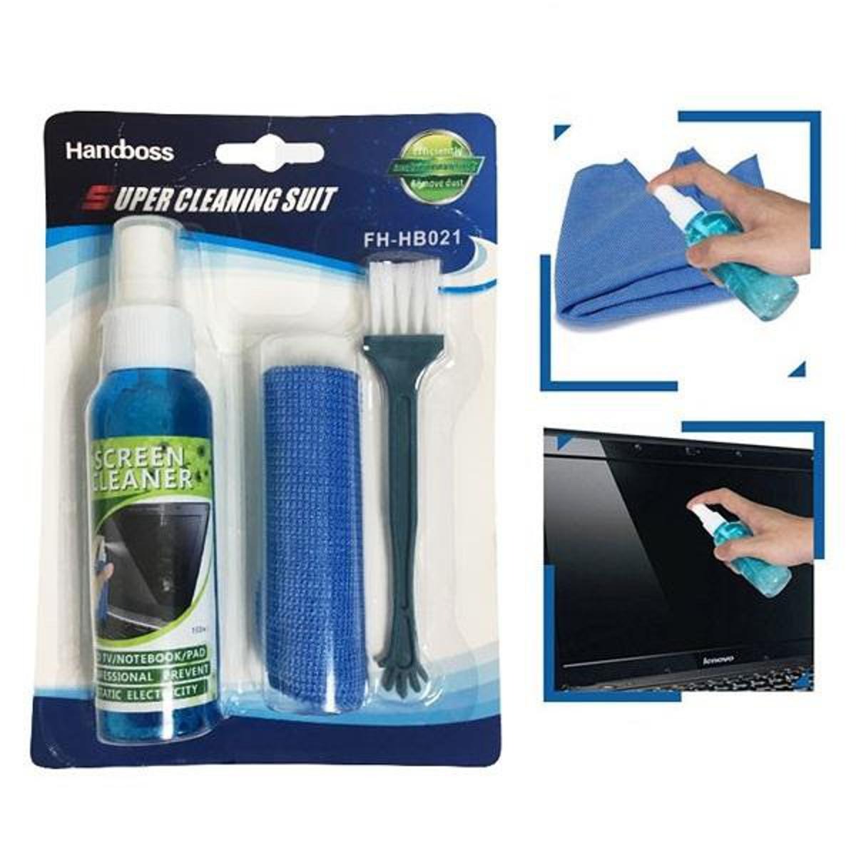 HANDBOSS HB021 Super Cleaning Suit Kit For Screen Cleaner LED & LCD TV ...