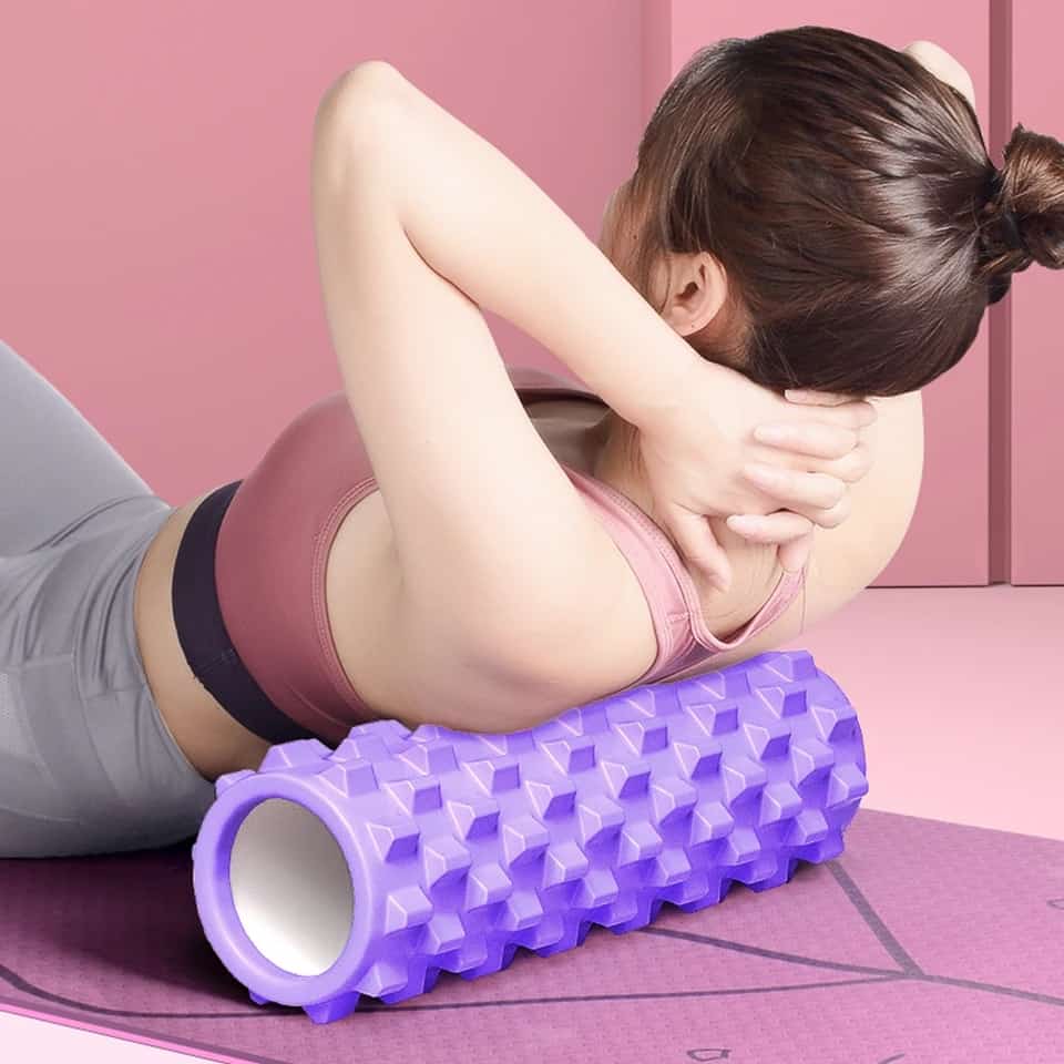 Grid Foam Roller | Eco-Friendly Spikes Foam Roller | Premium Eva Foam ...