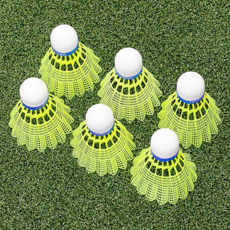 Plastic Badminton Shuttlecocks Cork 6Ps SM500 | Daraz.com.bd