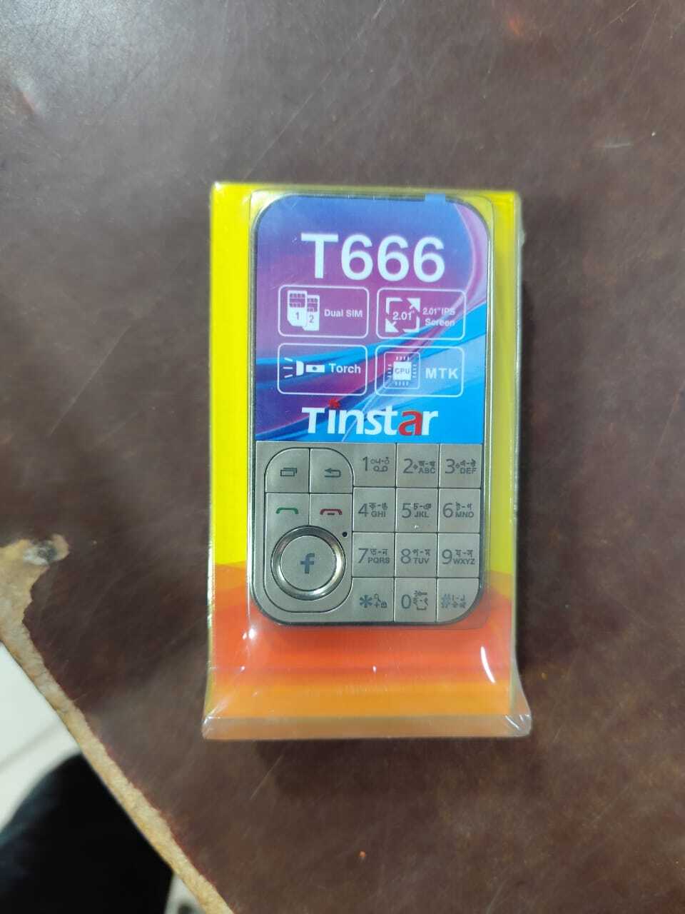 Tinstar T666 card Feature Phone with 1 years official warranty | Daraz ...
