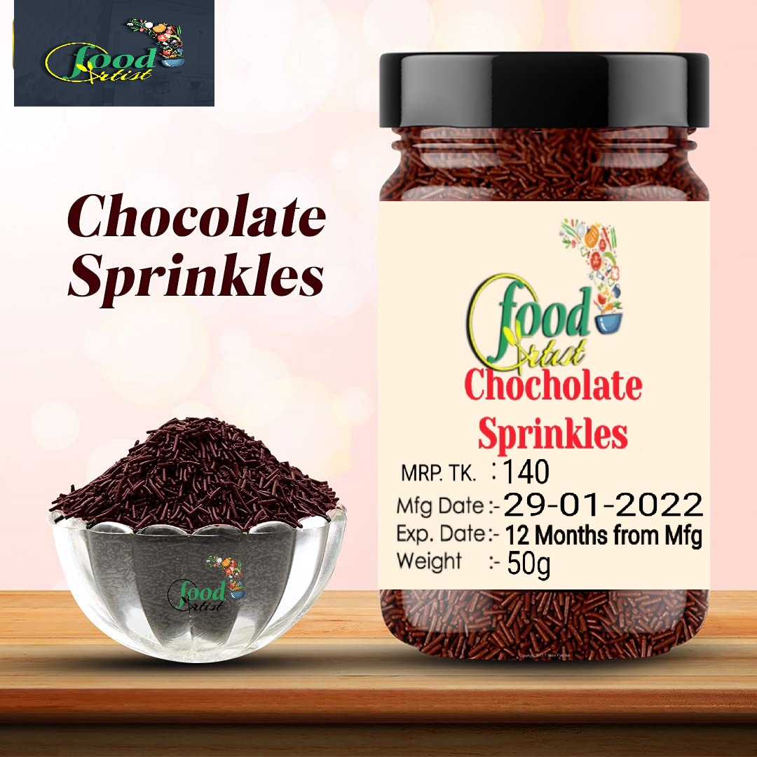 Dark Chocolate Sprinkles-50G | Daraz.com.bd