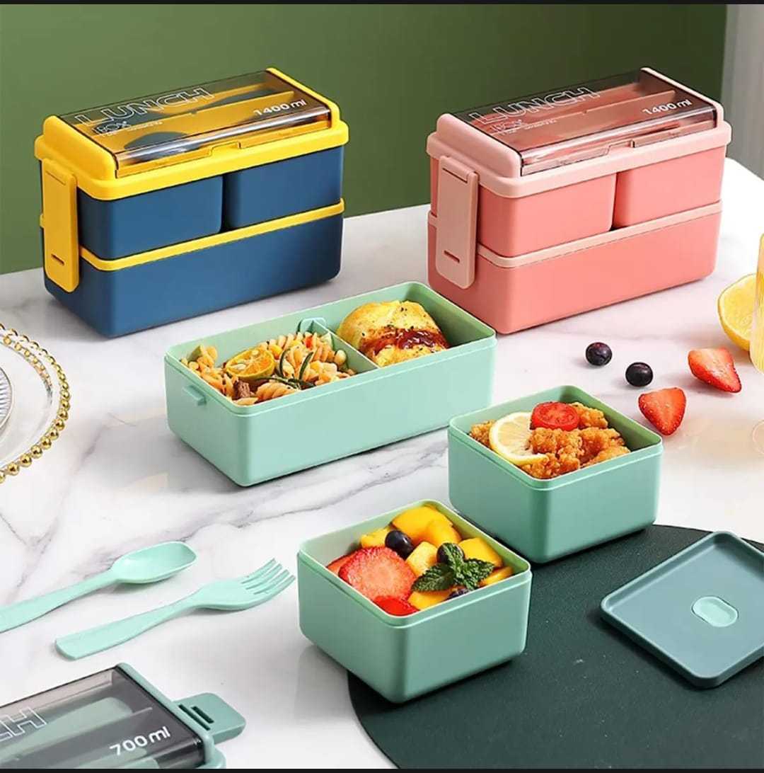 Lunch Box Portable Lunch Box for Adults, Kids Leak Proof Meal Prep ...