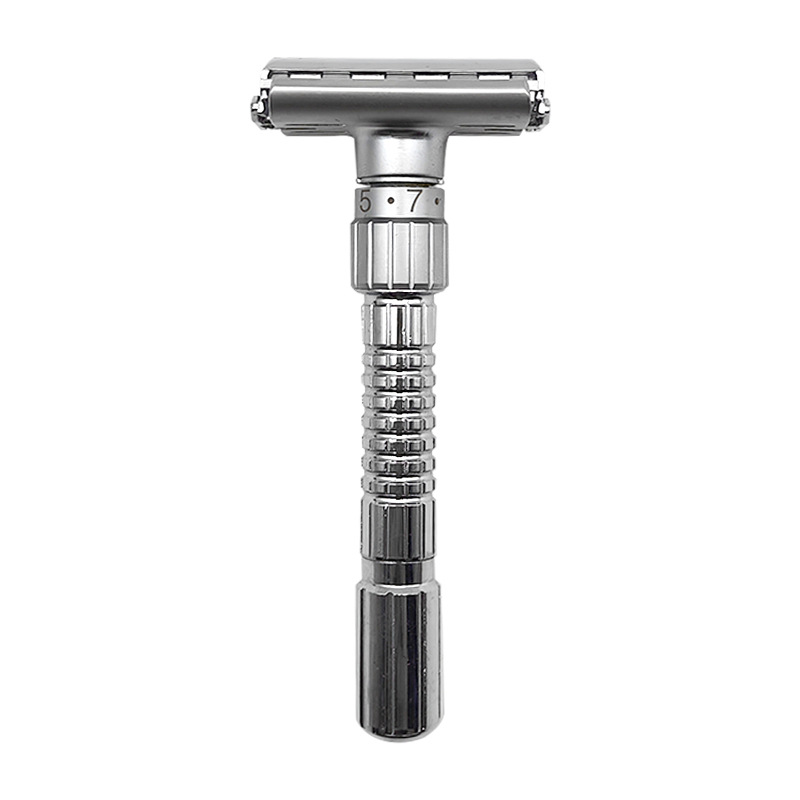 New Adjustable Double Edge Razor Classic Men Shaving Safety Razors Zinc ...