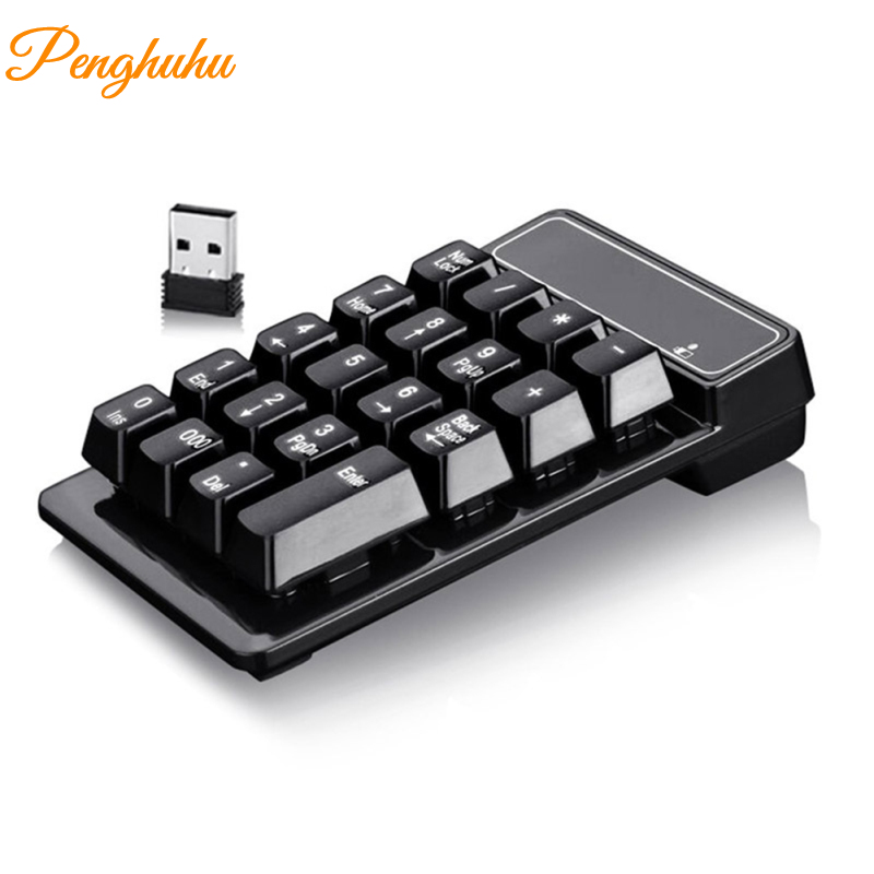 ph Wireless Numeric Keyboard Suspended Mechanical Feeling 19 Key Numpad ...