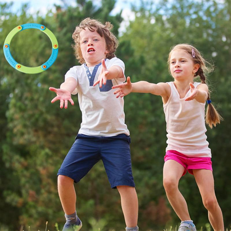 Flying Ring Foldable Tossy Flying Disc Portable Flying Disc Safe Tossy ...