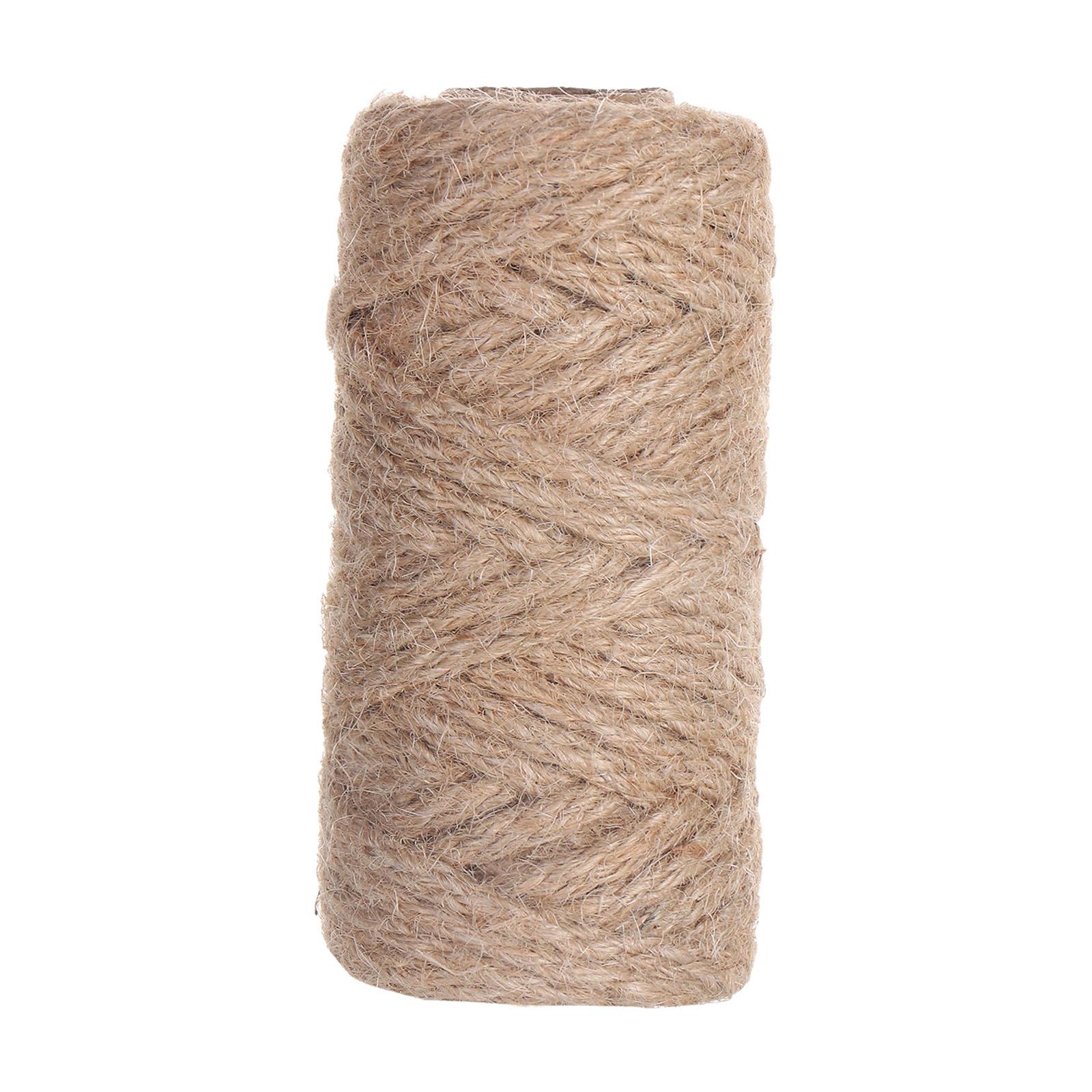 Jute Twine Rope Thick Packing String 10M Long Jute Cord for Gardening ...