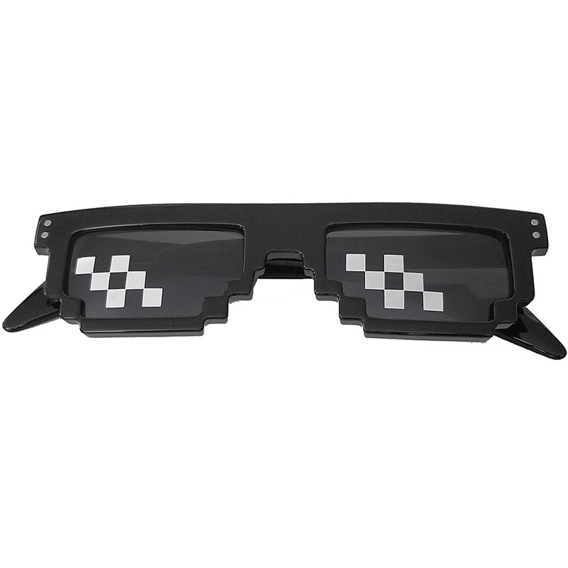 Men Goggles Sunglasses Thug Life 8-Bit MLG Pixelated for Minecraft ...