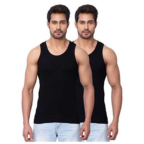 Sando Genji Cotton Vest for Men - 2 Piece | Daraz.com.bd