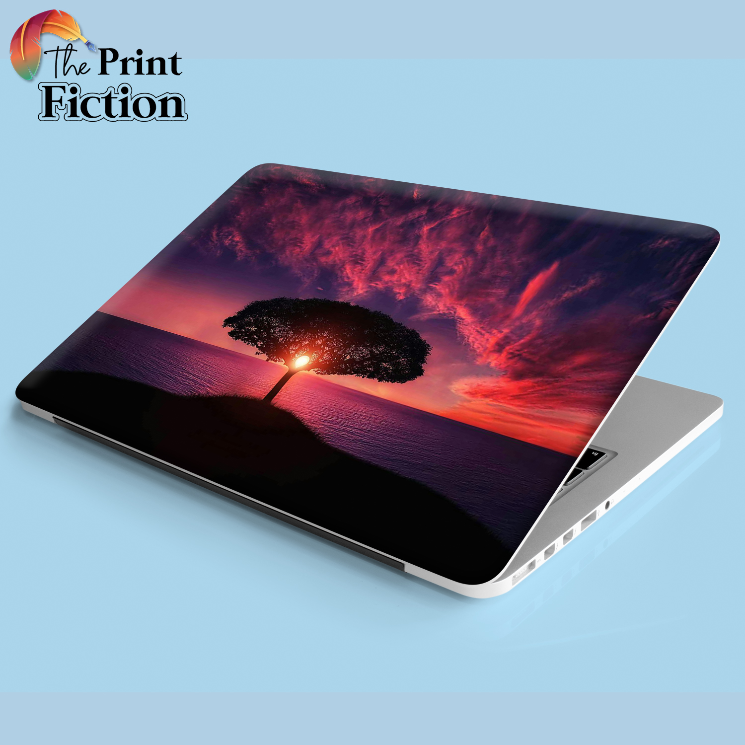 Daniel Greenwood Sunset Laptop Sticker, Skin & Decal Stickers