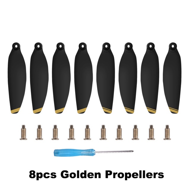 8pcs New DJI Mini 2 Propeller for Mavic Mini 2/SE 4726 Low Noise Easy ...