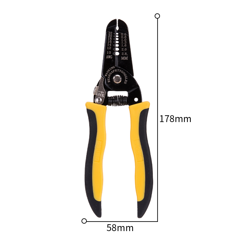 Deli DL2607 Wire Stripper Pliers - 7inch | Daraz.com.bd