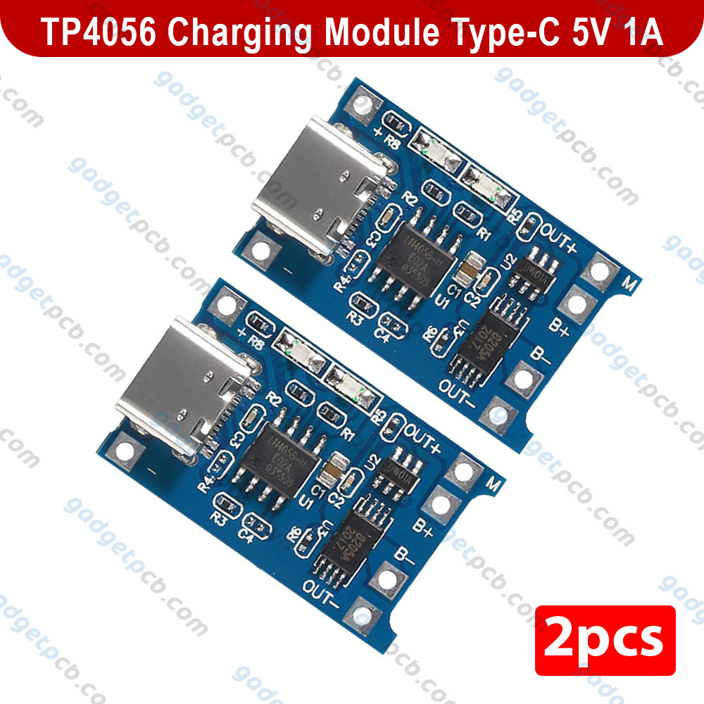 2/3/5/10/PCS TP4056 Charging Module 5V 1A USB Type-C Port Battery 3.7V ...