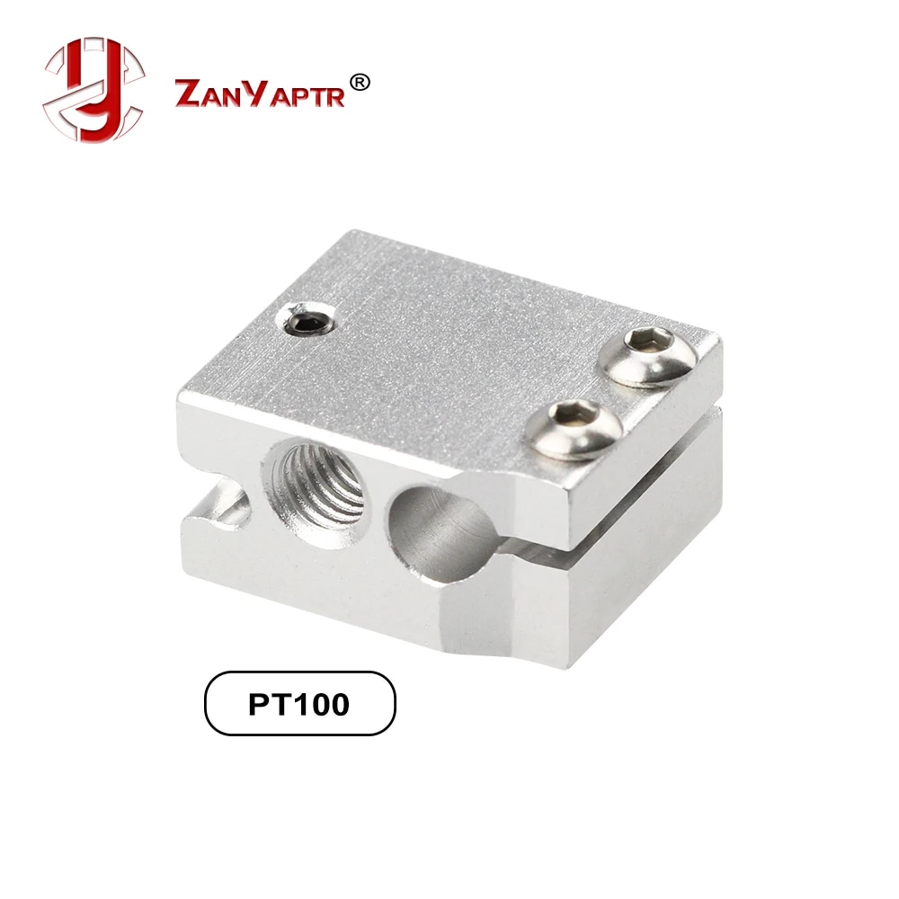 ZANYAPTR Volcano heater block for E3D Volcano hotend Thermistor sensor ...