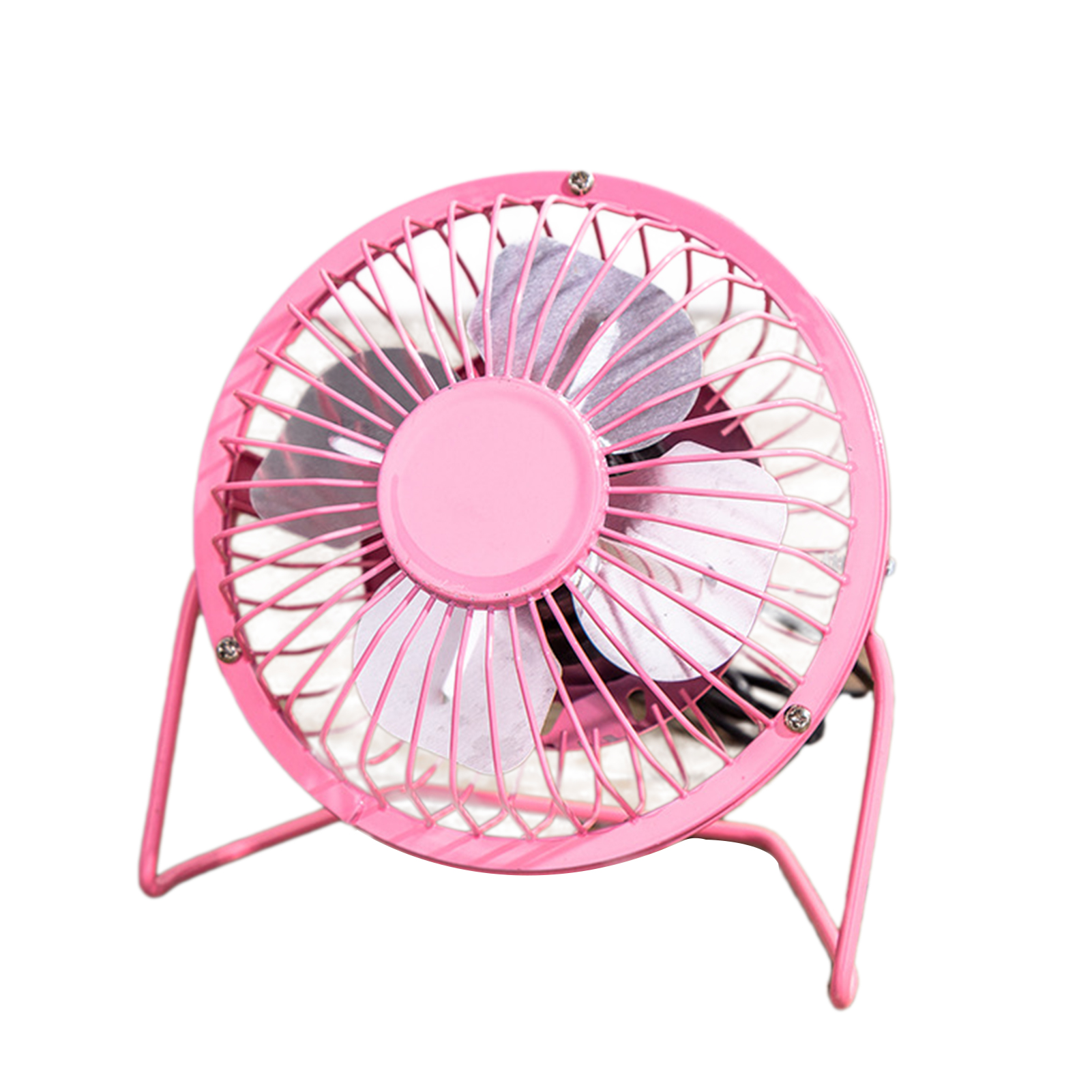 Mini Fan Mute Reusable Metal USB Powered Desk Fan Appliance for Home ...