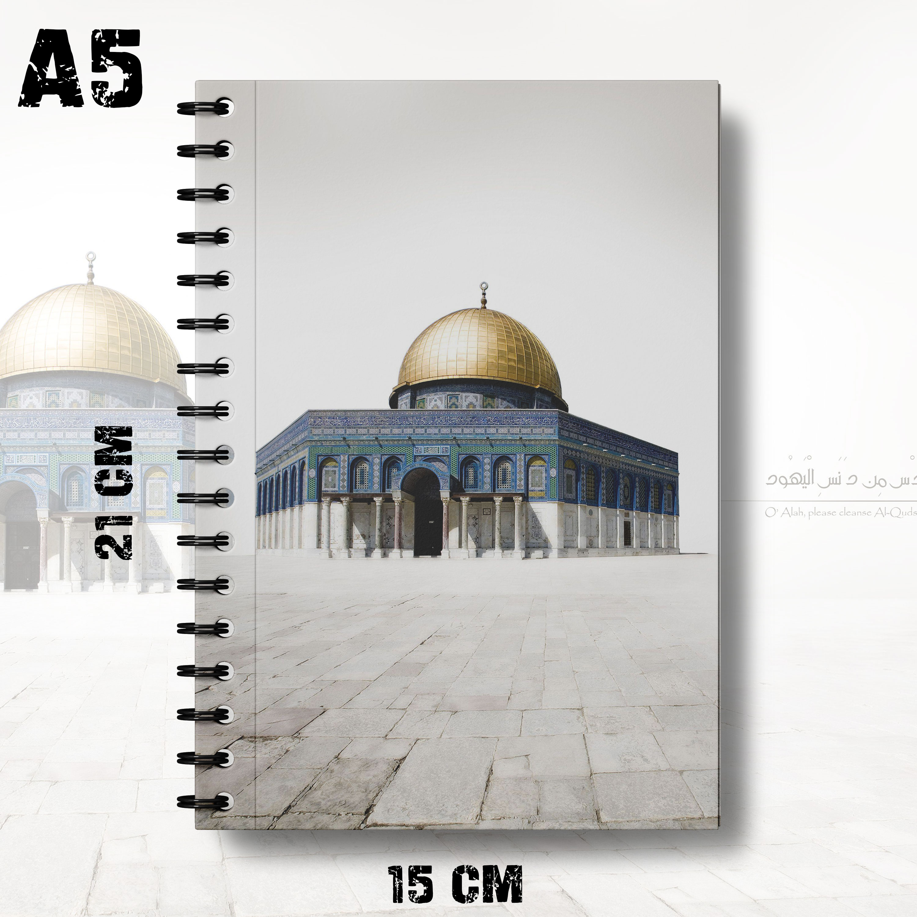Notebook Islamic Calligraphy Masque Writing Pad K239 K244 A5 | Daraz.com.bd