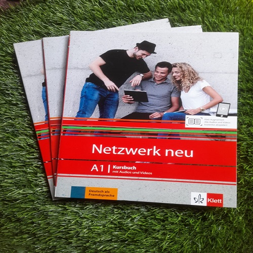 Netzwerk Neu A1 ( KURSBUCH + UBUNGSBUCH+ GlOSSAR ) (Set Of 3 Books ) German Language-Color Print ...