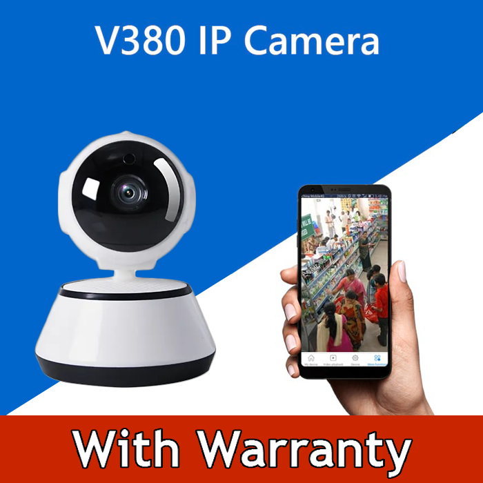 Enhanced 360 Degree WiFi IP Camera V380: Night Vision Online CCTV Camera for Ultimate Security ...