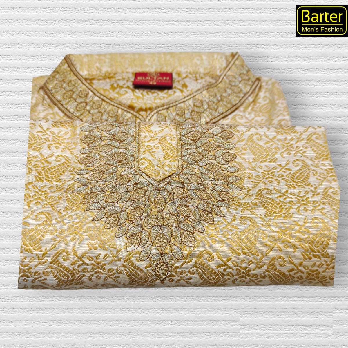 Stylish Comfortable Beige color Katan Panjabi for Men | Fashionable new ...