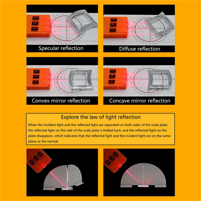 Physics Lab Equipment Tools Set Physical Optical Teaching Optical Lens ...