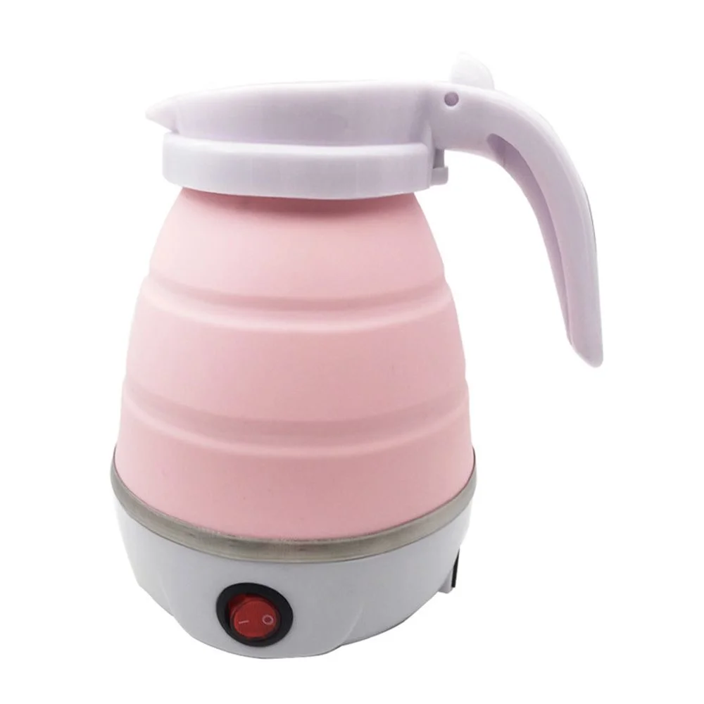 Electric Travelling Folding Kettle Silicone Foldable Water Kettles ...