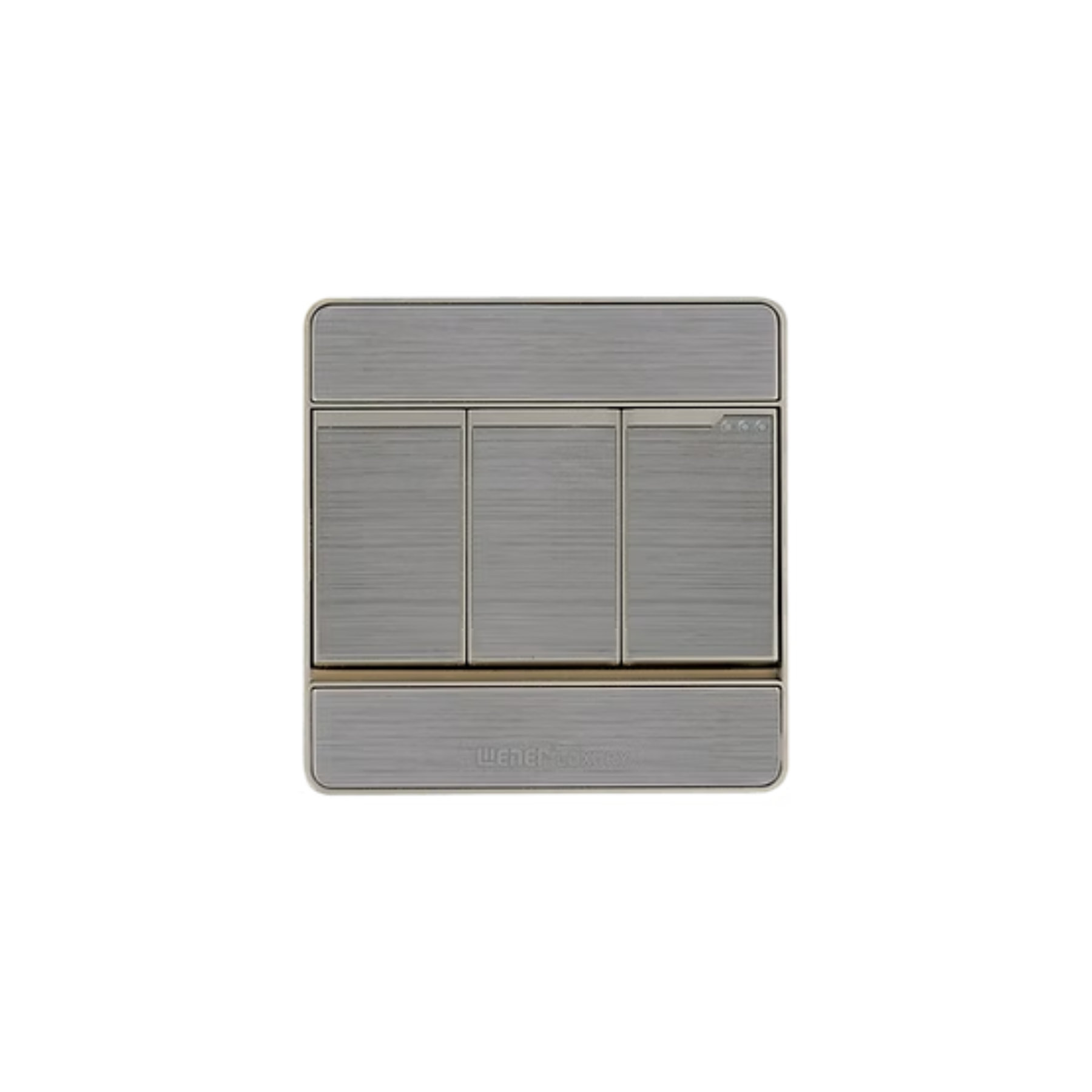 Wener Luxury Series 16A Three Gang Two Way Electrical Wall Switch ...