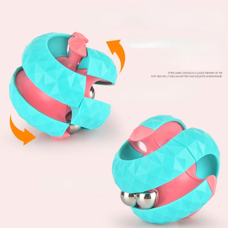 Decompression Toy For Adults Children Autism Orbit Ball Cube Anti ...