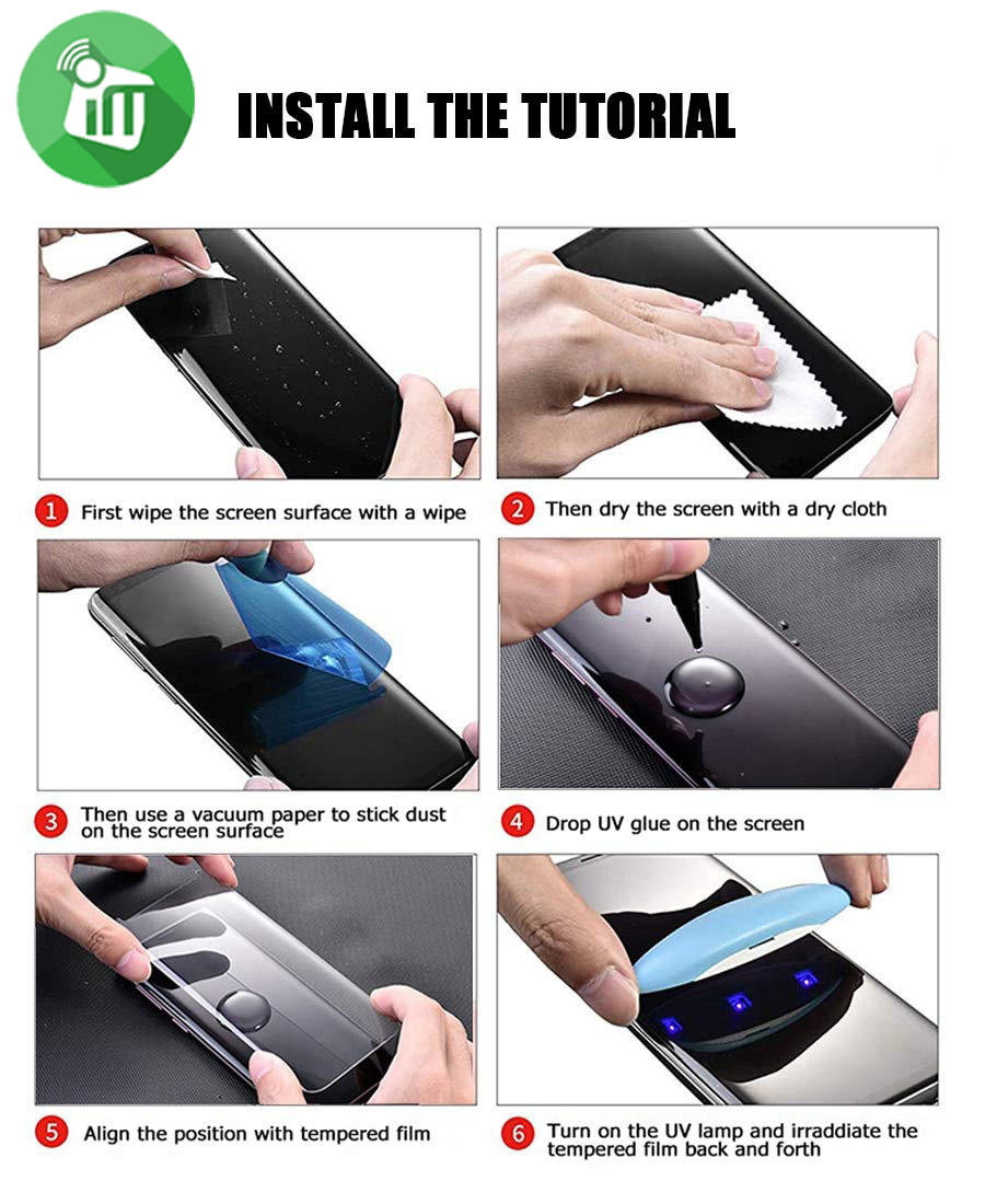 OnePlus 11 & 11 Pro - UV Glue Nano Liquid One Minute Quick Paste Curved ...