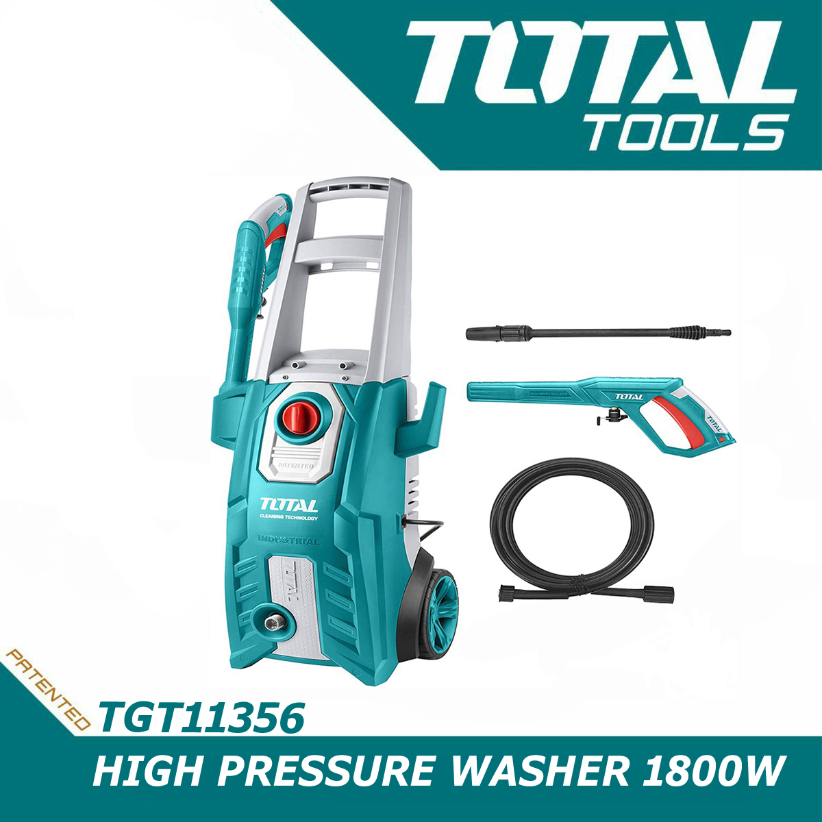 High pressure washer 1800w TOTAL-TGT11356 | Daraz.com.bd