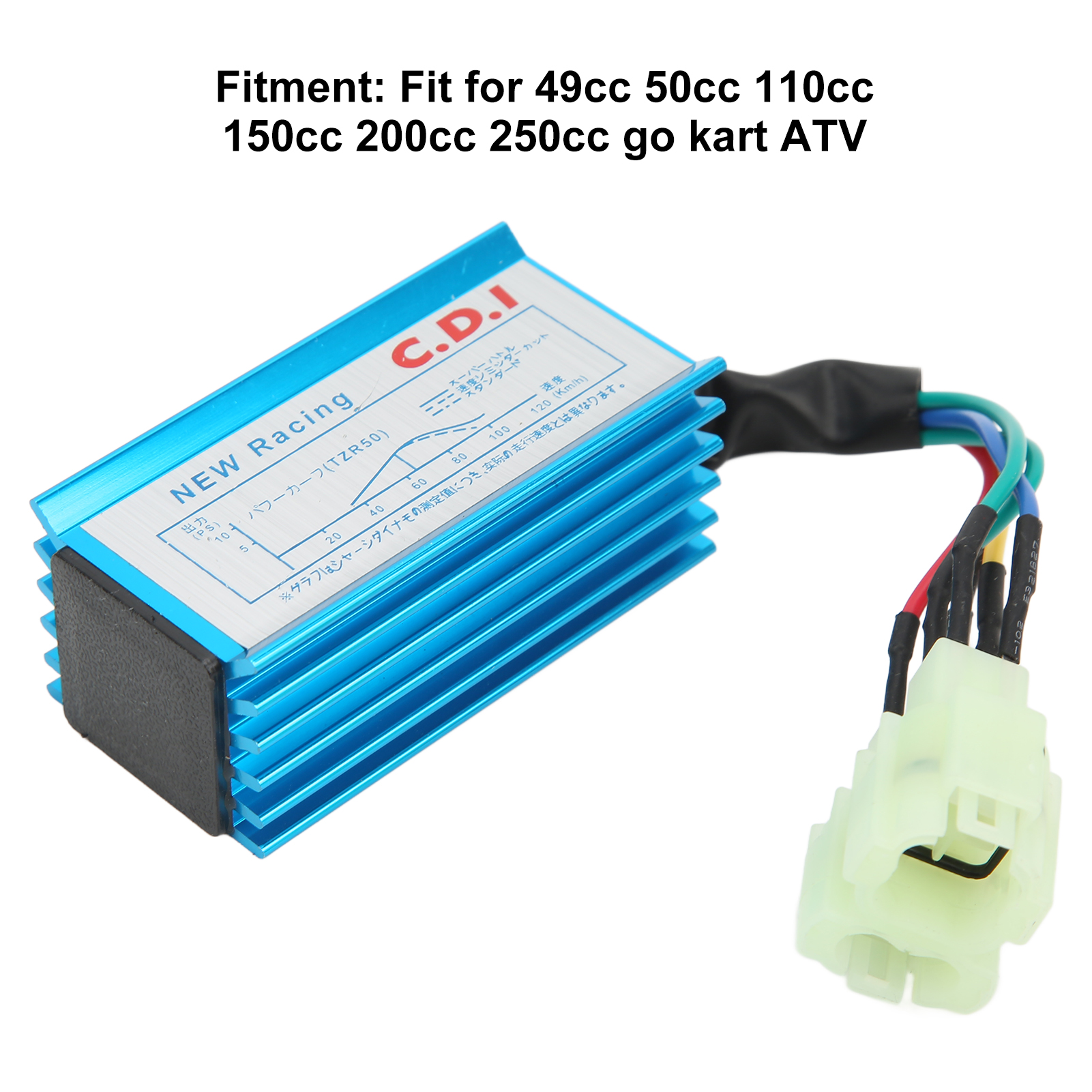 ATV CDI Box Ignition Control Module 6Pin for 49cc 50cc 110cc 150cc ...