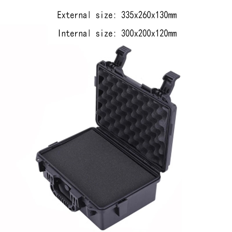 Waterproof Safety Case ABS plastic ToolBox Outdoor Sealed Safety tool ...