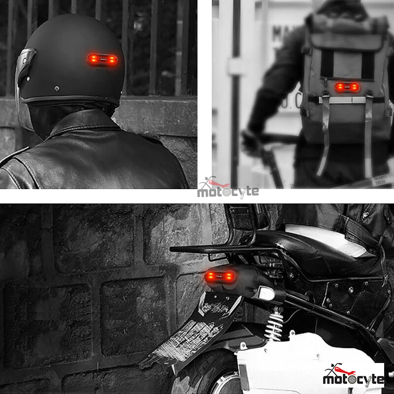 Smart Strip Signal LED Light for Helmet- USB Charge Enable 1 Piece