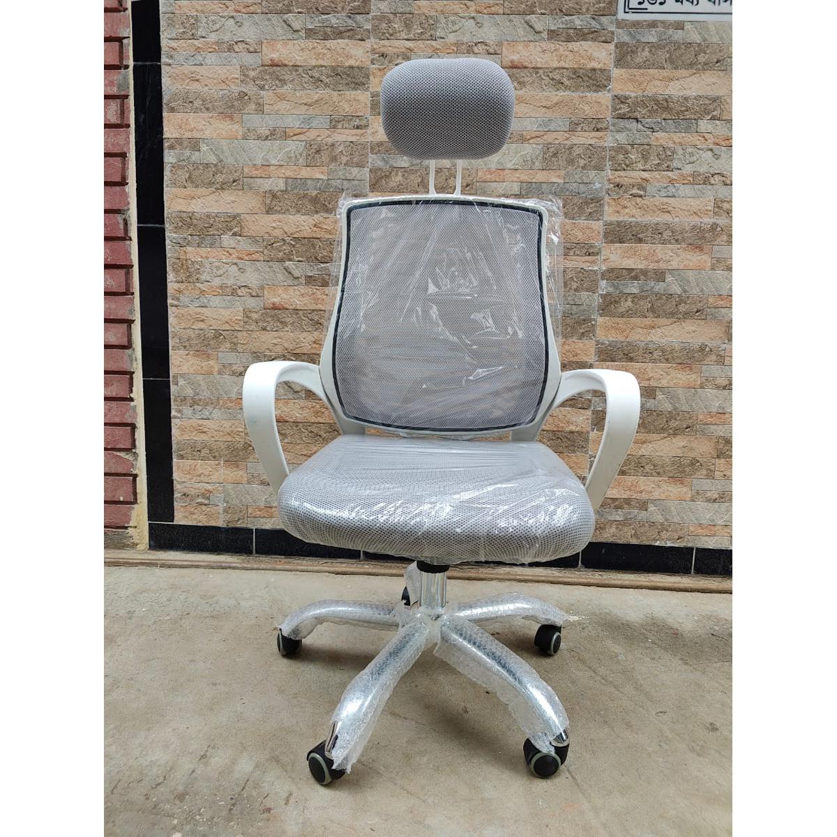 FN-EC-06ss (Full white) Smart Office executive Chair (V-Mesh) | Daraz ...
