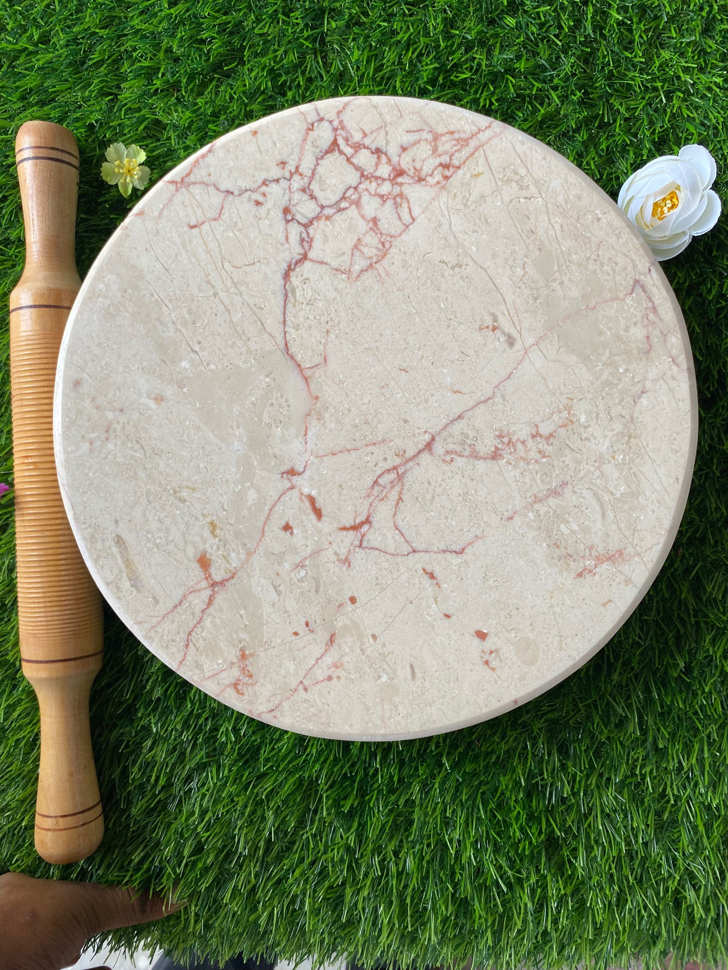 Marble Stone/Pathor Roti/Ruti/Parata/Luchi Maker with Belon | Daraz.com.bd