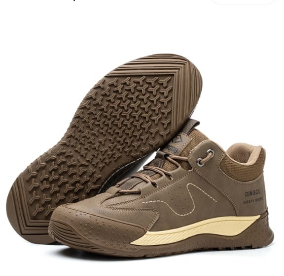 DINGGU safety shoes/ Steel toe and steel mid sole safety shoes/ Light ...