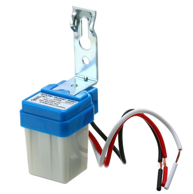 Up Tech Auto on -Street Light Sensor Switch Photo Switch 220V 10A ...