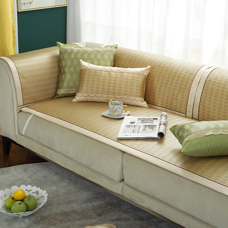 New Sofa Cushion Cooling Mat for Summer Summer Mat Rattan Ice Silk ...