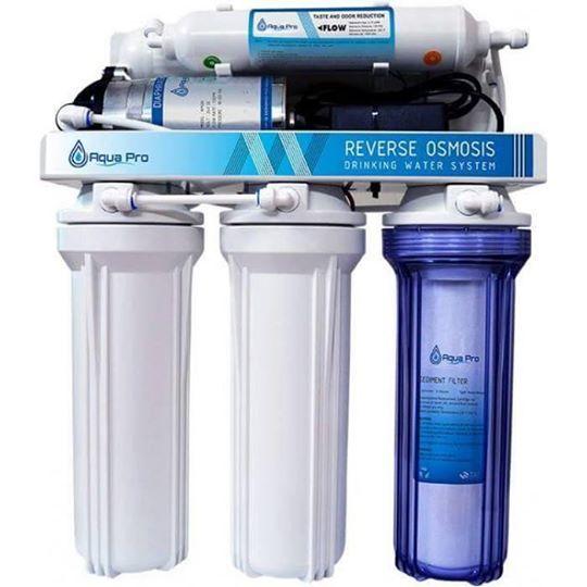 Aqua Pro APRO-501.Reverse Osmosis Water Purifier (3.2gle Metal Tank ...