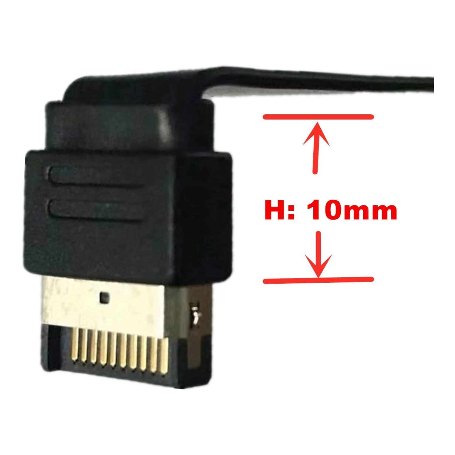 【Eco-friendly】 USB 3.1 Type C Front Panel Header Extension Cable,Type E ...