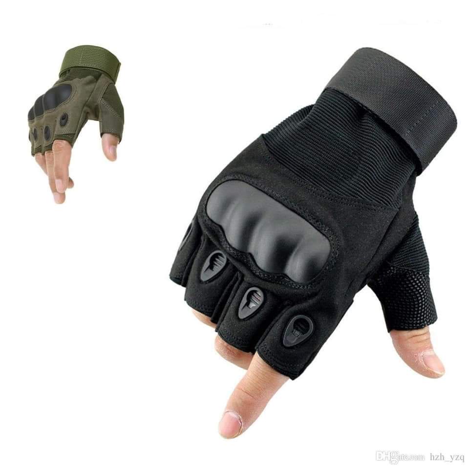 Oklee Half Finger Hand Gloves: Ideal For Various Tasks And Activities ...
