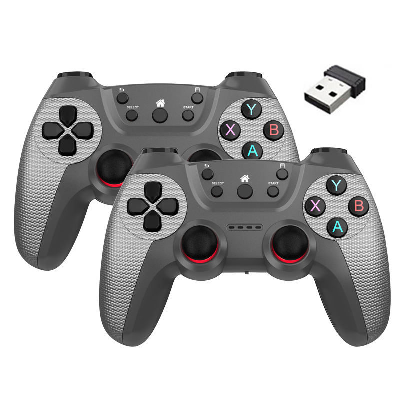 Wireless Doubles Game Controller for PC Handheld Joystick Gamepad For ...
