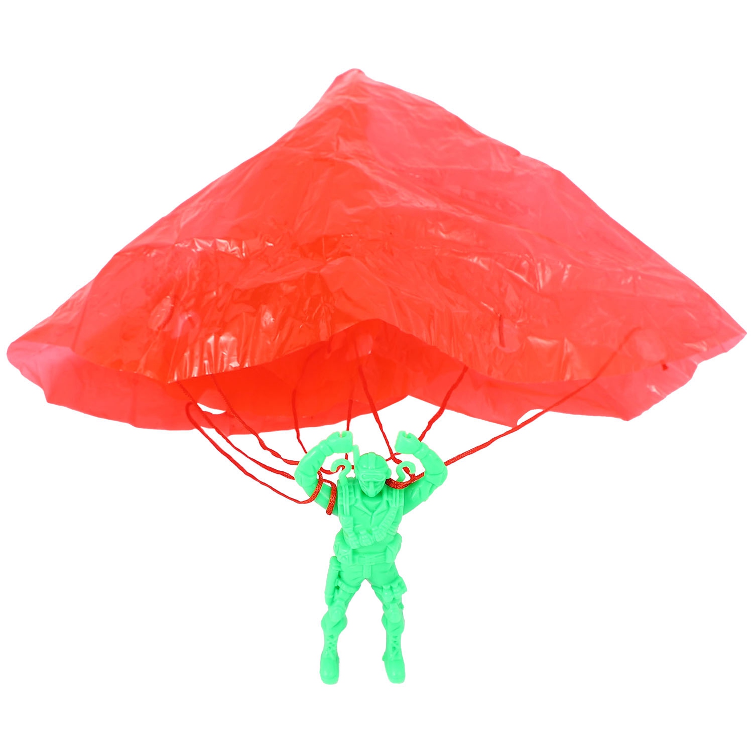 Plastic Ejecting Parachute Toy Outdoor Hand Throwing Parachute Toys For ...