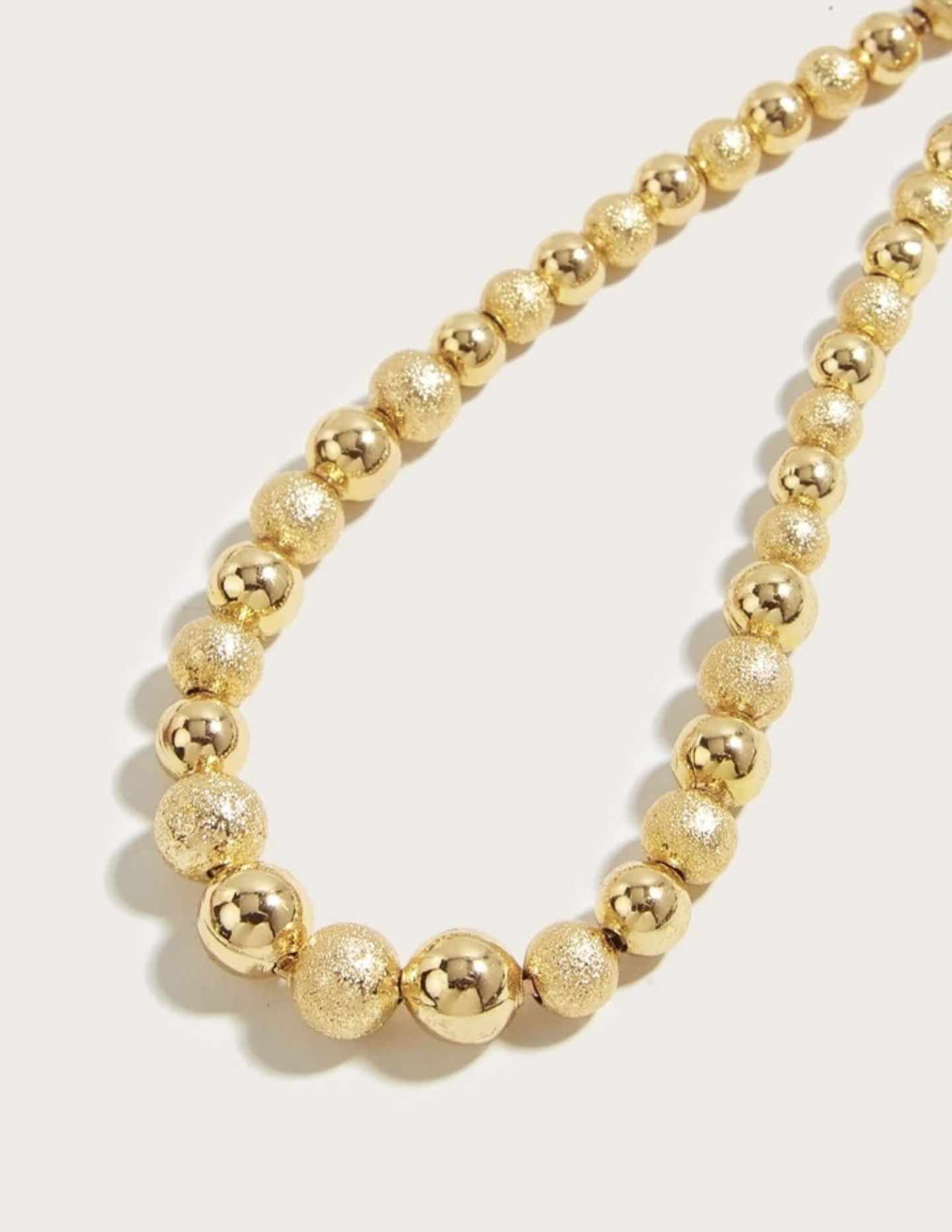 Classic Gold bol Bracelets For Women-Stainless Steel Curb Cuban Link ...