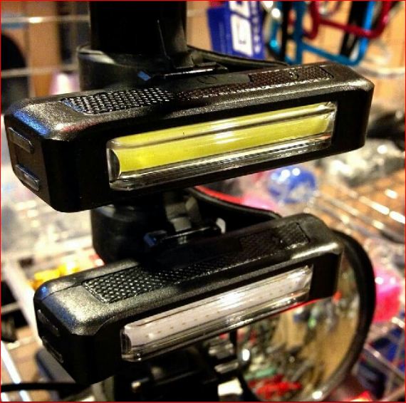 High Brightness Bike Rear Light Red/Blue, Powerful LED Bicycle Tail ...