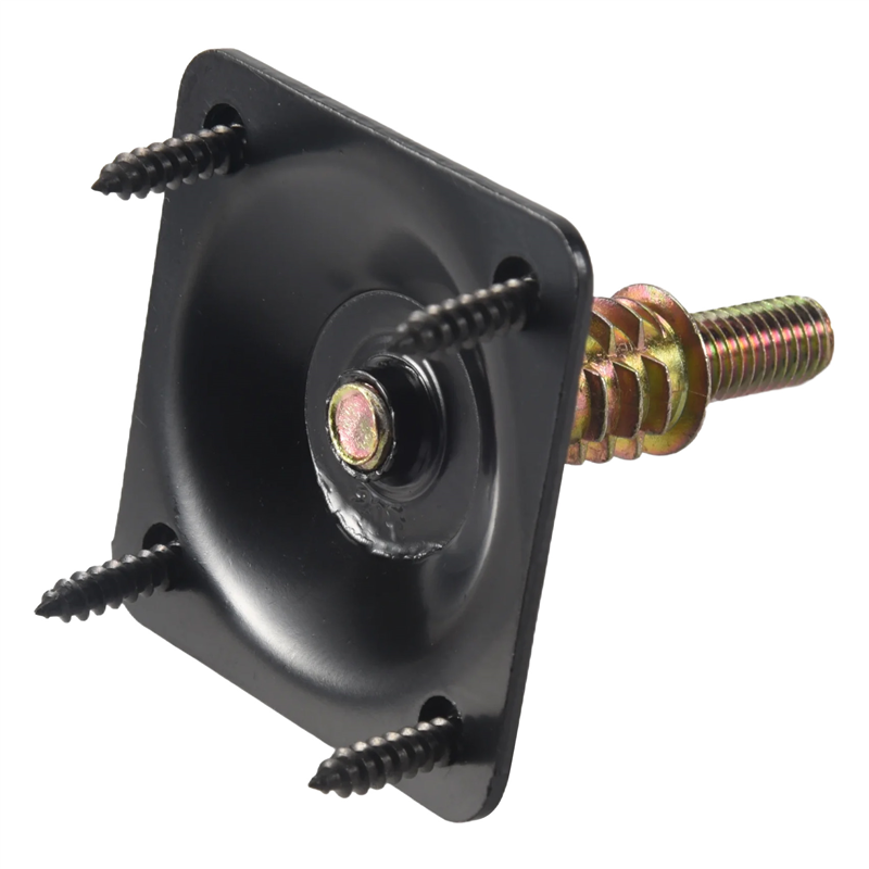 NAMUNY 4Pcs/Set Furniture Leg Mounting Plates Sofa Leg Attachment ...