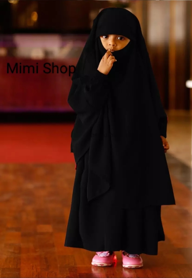 Baby Borka Khimar Full Set 4&8 Year Baby Dubai Cherry - Hijab ...