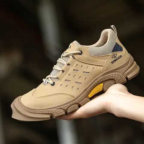 DINGGU safety shoes / Good quality safety shoes/ Steel toe and steel ...