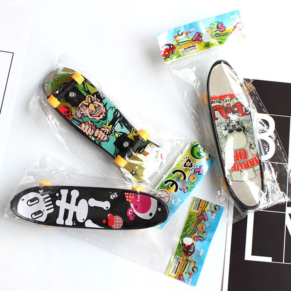 Creative Printing Professional plastic Finger Skateboard Mini Finger ...