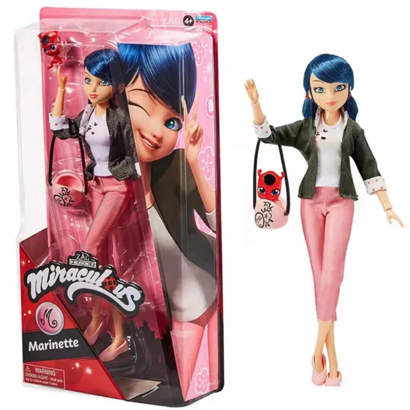 Miraculous 28cm Anime Figure Ladybug Marinette Rena Rouge Cat Noir ...