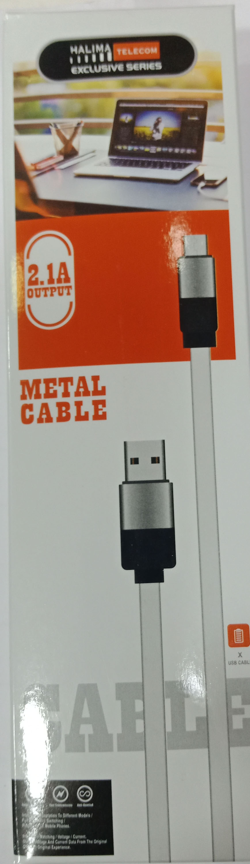 Halima Metal Platinum TYPE C USB 2.1A Data Cable | Daraz.com.bd