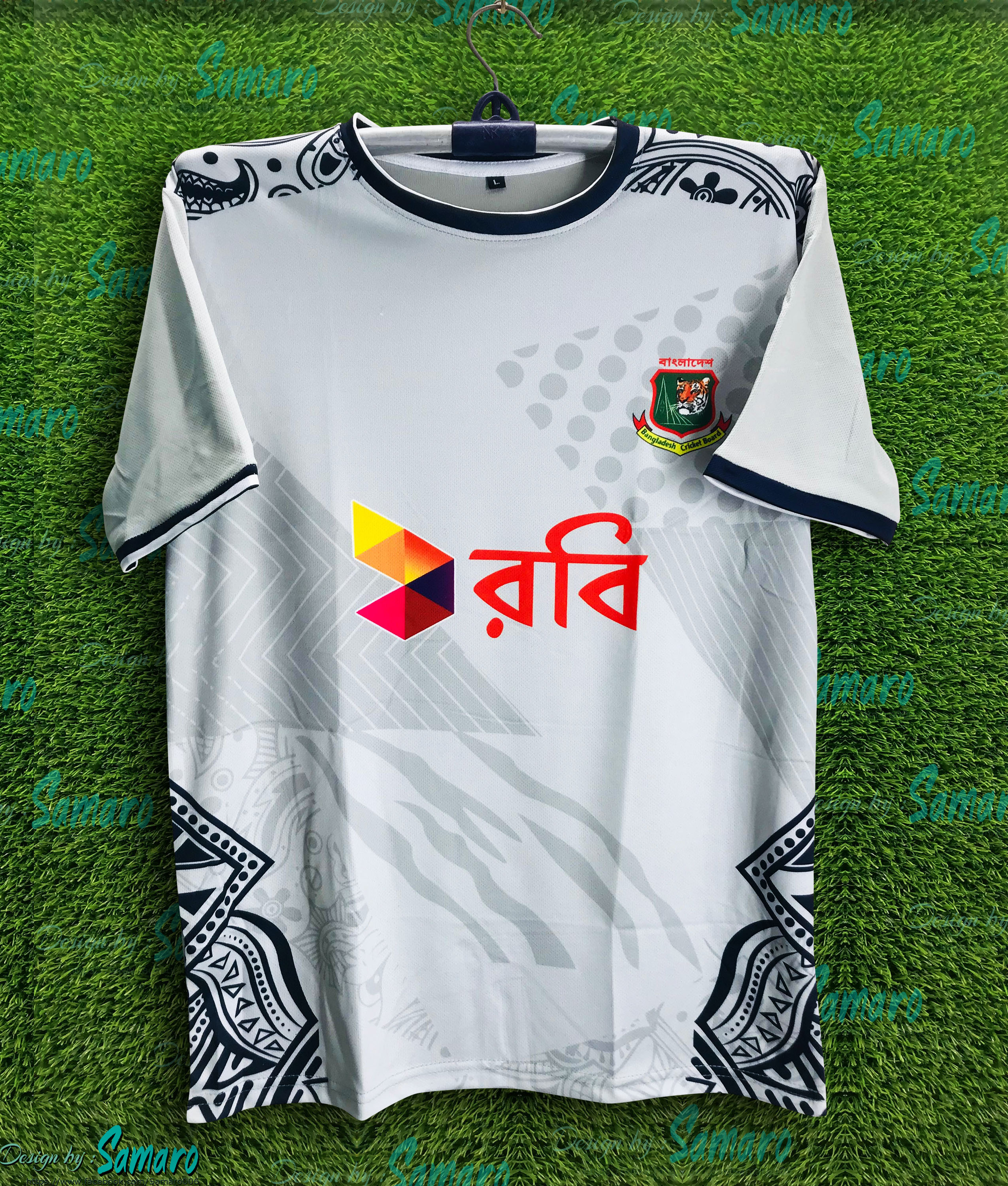 Bangladesh Short Sleeve Cricket Training Jersey For Men - Bangladesh ...